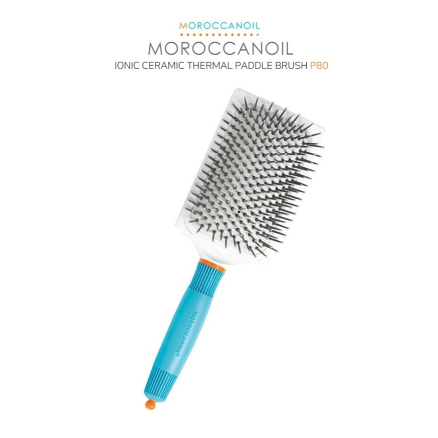 Moroccanoil Ceramic Paddle Brush Comb/ Ceramic Brush/ Comb for Curly ...