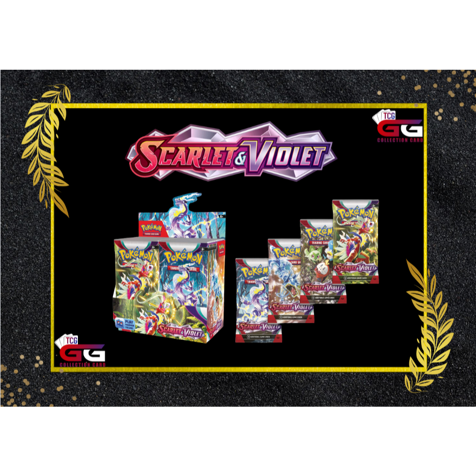 Pokémon TCG SV01 Scarlet Violet Packs / Booster Box | Shopee Singapore
