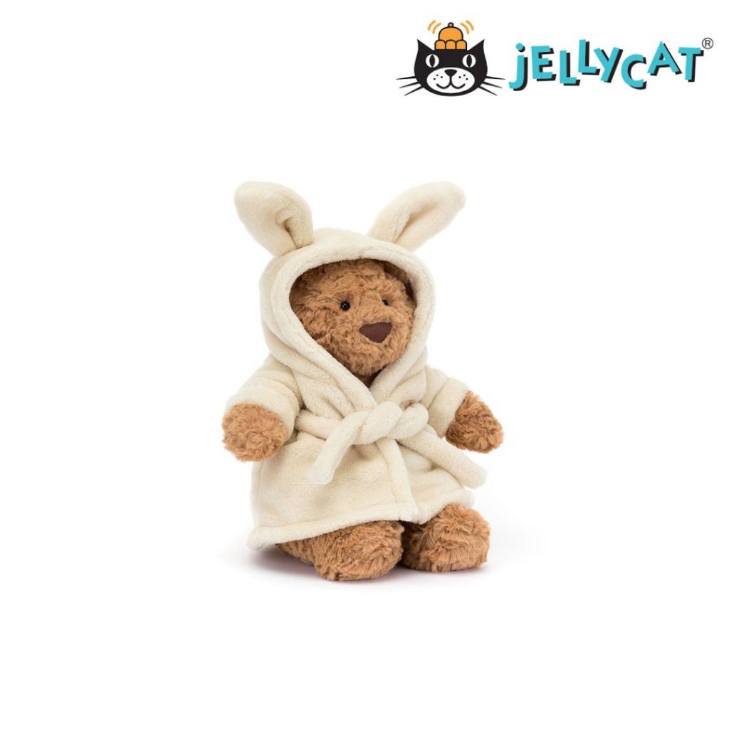 Jellycat Bartholomew Bear Bathrobe | Shopee Singapore