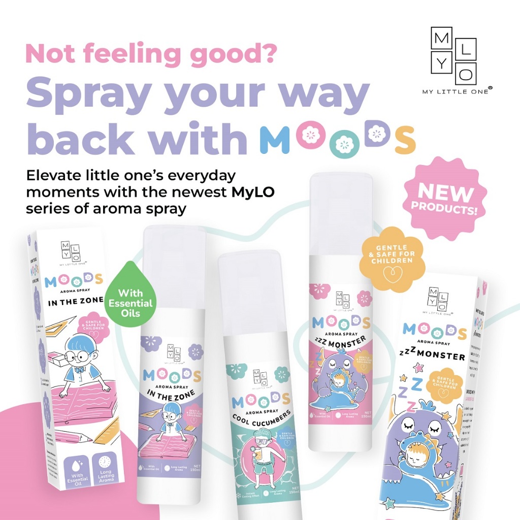 MyLO MOODS Essential Oil Room Spray (150ml) - Improve Sleep, Focus ...