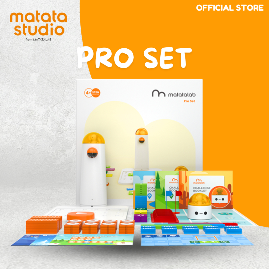MatataStudio PRO Coding Robot Set Screenless Ages 4+ STEM Education Hands-on & Screenfree Home ...