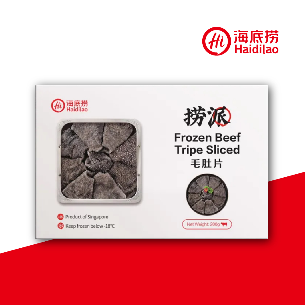 Haidilao / Beef Tripe Sliced / 捞派毛肚 200g | Shopee Singapore