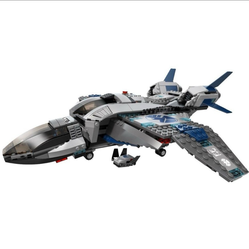 Quinjet only - LEGO Marvel Super Heroes The Avengers: Quinjet Aerial ...