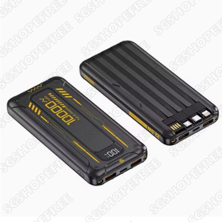 SG STOCK Power Bank 10000mAh PD 66W Fast Charging Powerbank With 3 ...