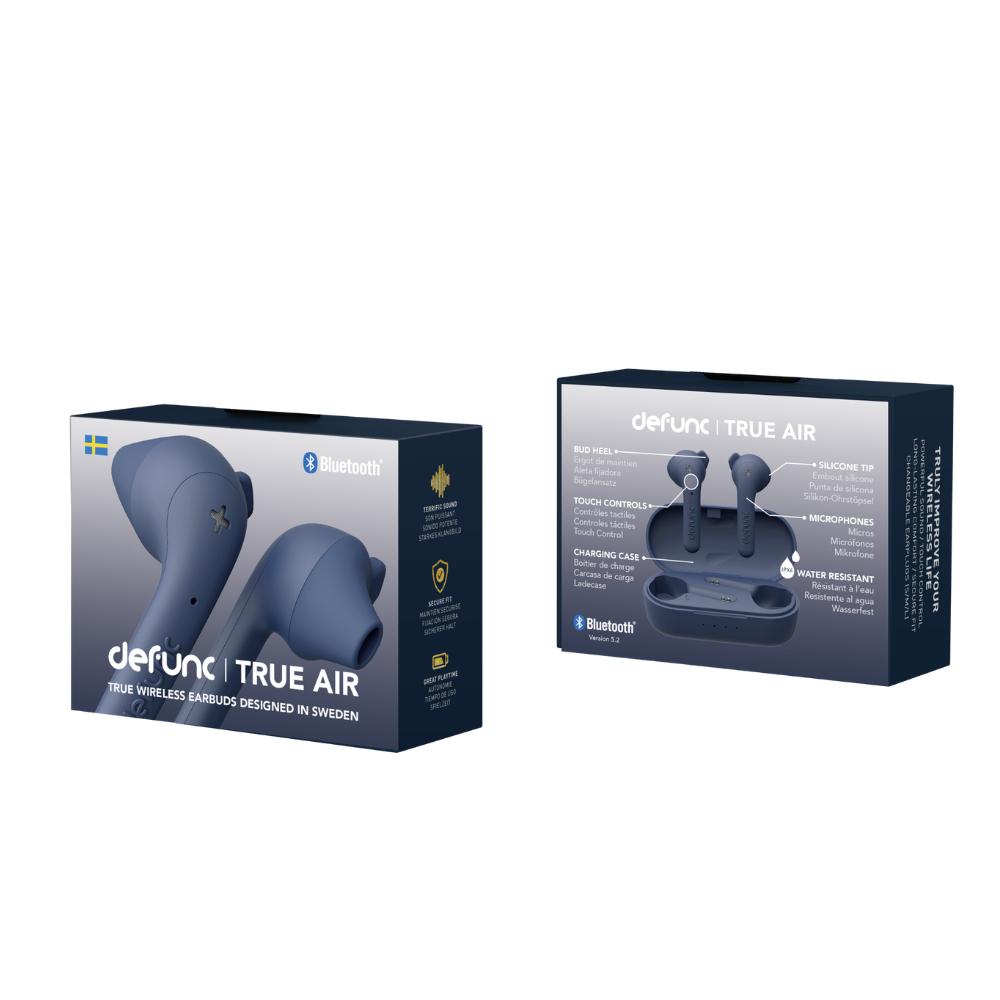 Defunc TRUE AIR True Wireless Earbuds - Blue | Shopee Singapore