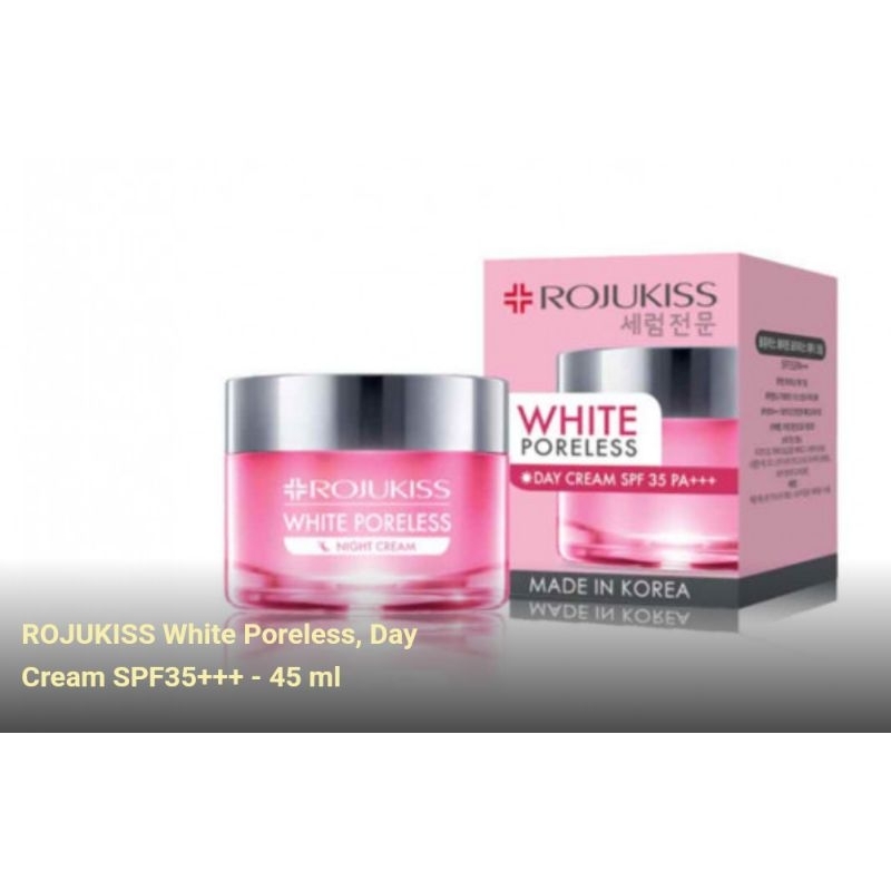 Rojukiss White Poreless Day Cream SPF 35++ | Shopee Singapore