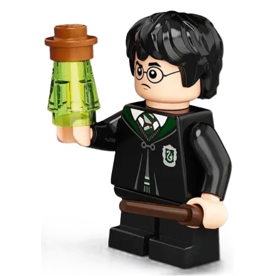 Original Lego Harry Potter - Harry Potter (Black Slytherin Robe ...