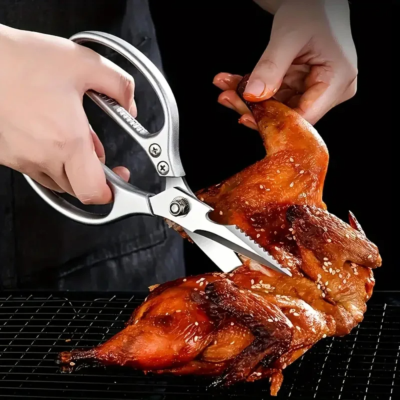 【SG Ready Stock】Kitchen Scissors Chicken Bone Scissor Household ...