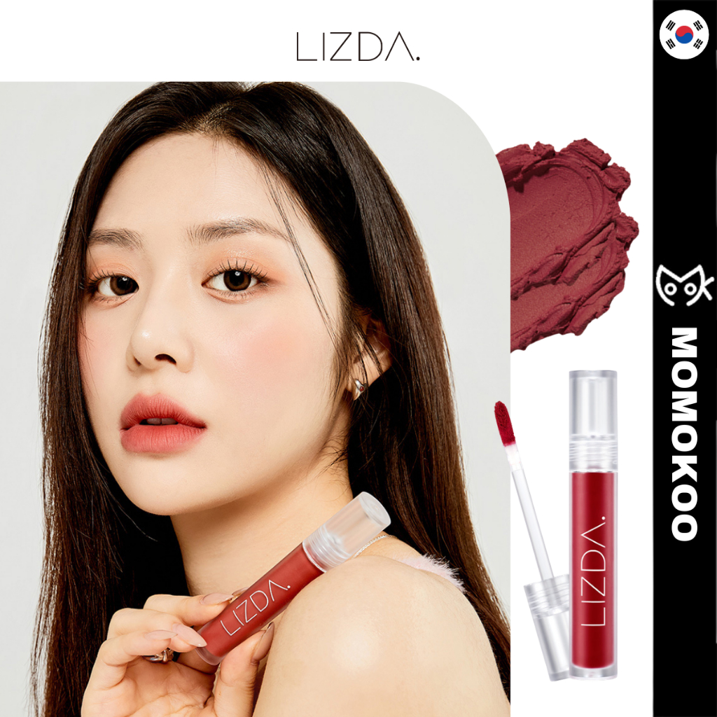 [LIZDA] Air Fit Velvet Lip Tint 4g (5 colors) | Shopee Singapore