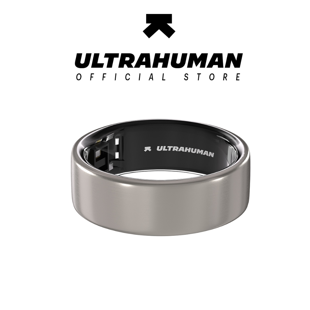 Ultrahuman Ring AIR [Raw Titanium] - The World’s Most Comfortable and ...