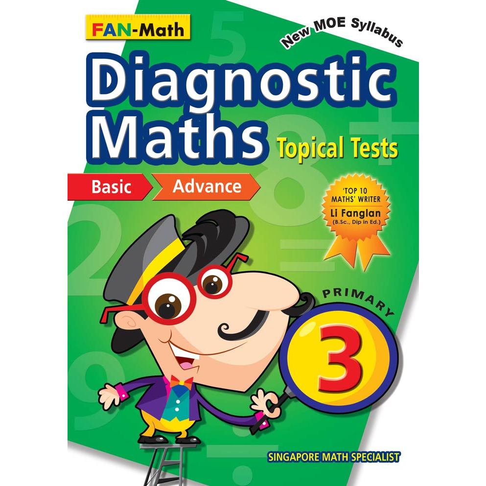 Diagnostic Maths Topical Tests Primary 3 (2ED) Assessment Book by FAN ...