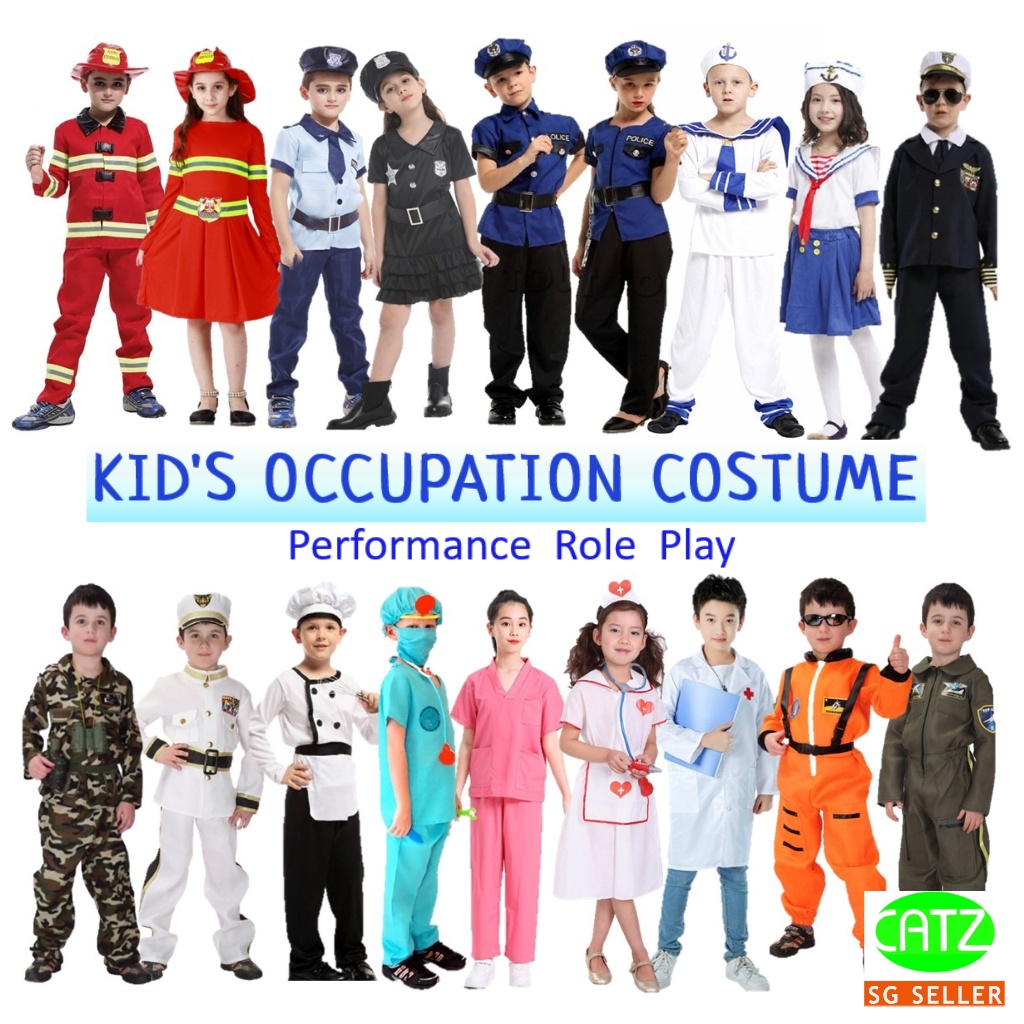 Costume Kid's Occupation Costume Children's Day Party Childrens Kids ...