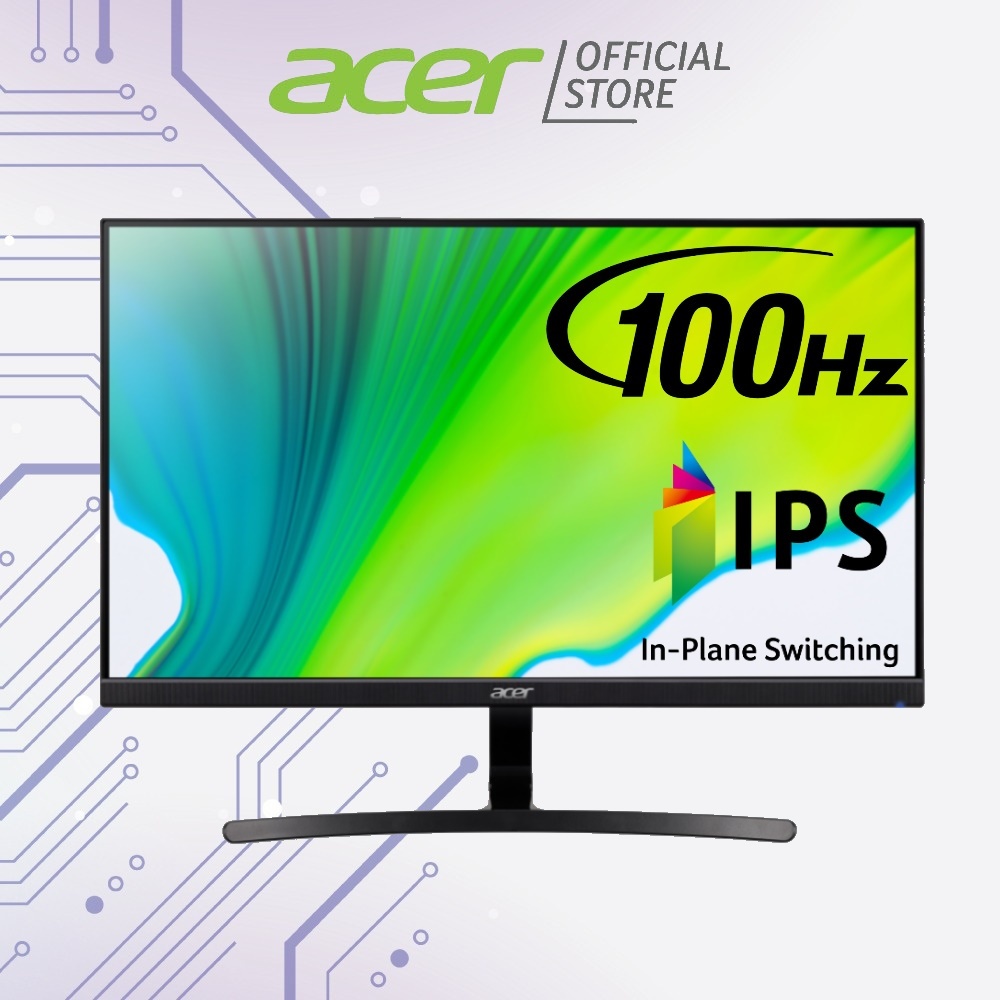 Acer K3 Series K273 E 27-Inch FHD IPS Monitor with 1ms Response Time ...
