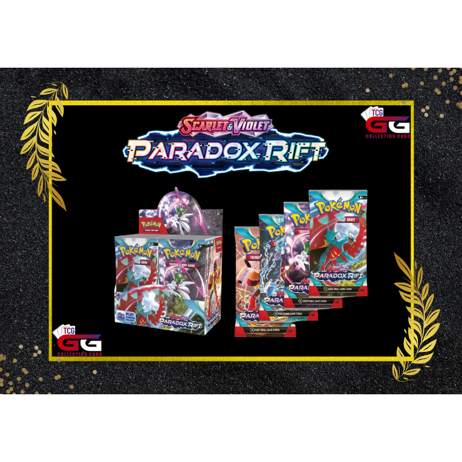 Pokémon TCG SV04 Paradox Rift Sleeved Packs / Booster Box | Shopee ...