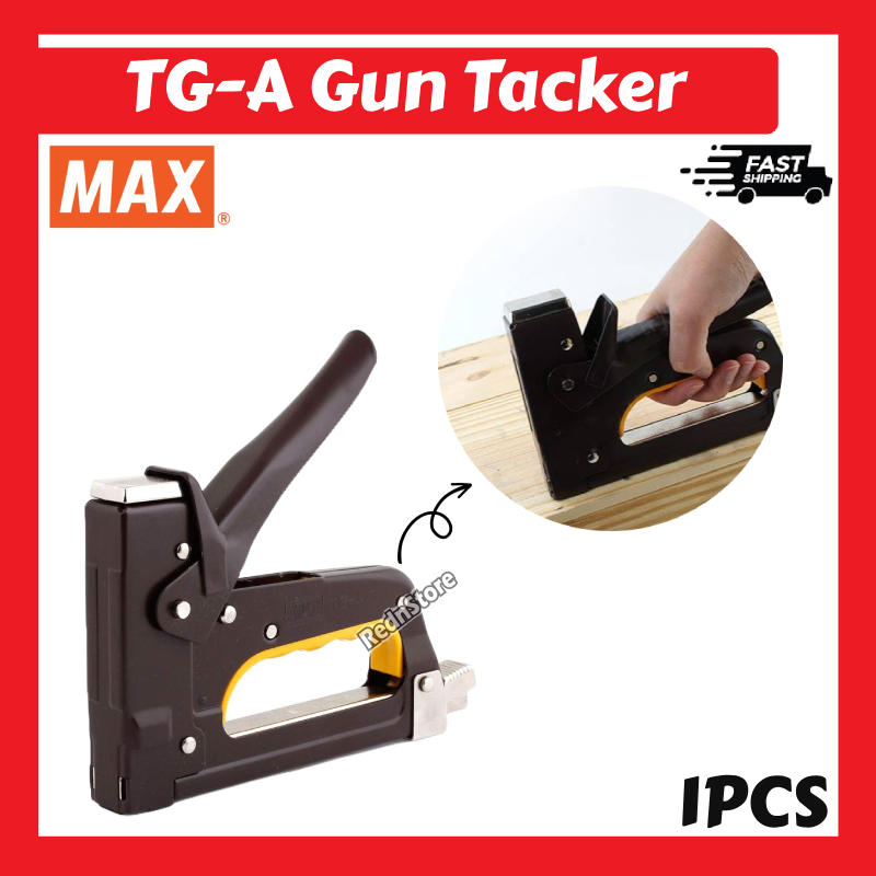 MAX Heavy Duty Gun Tacker TG-A / Heavy Duty Tacker Staple Gun 6/10/13mm ...