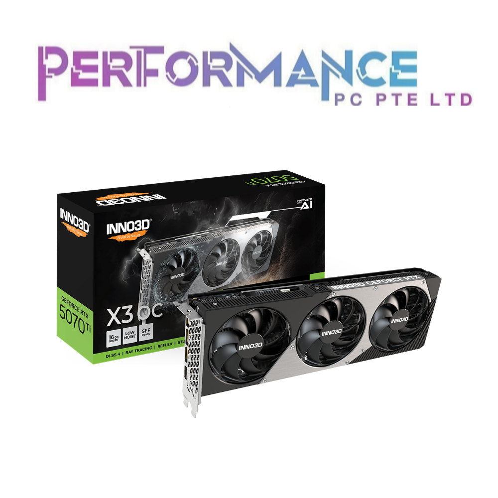 INNO3D GeForce RTX 5070 TI RTX 5070Ti X3 OC ( 3 Years Warranty by ...