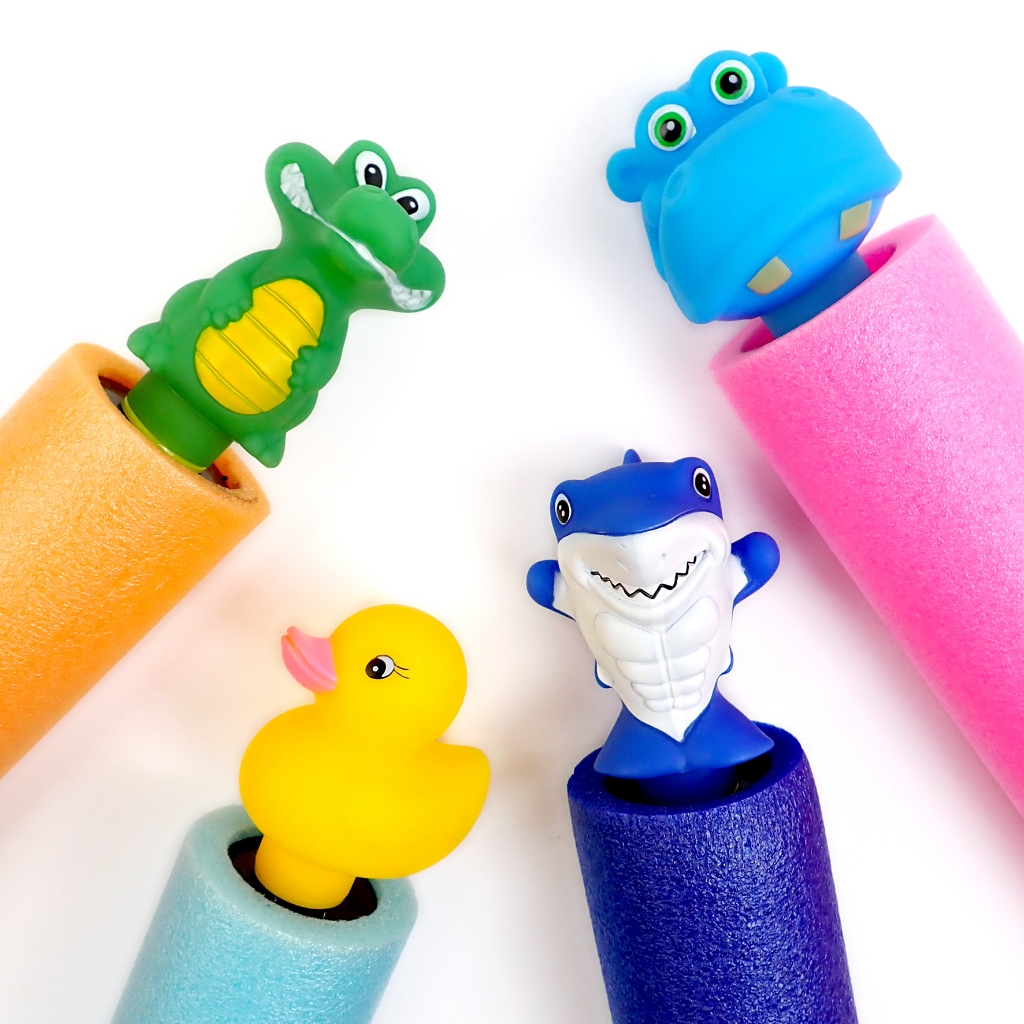 Prosun Cartoon Foam Liquidator Water Blaster Shooter Soaker Gun Pistol ...