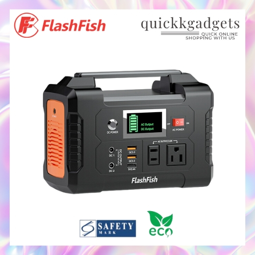 FlashFish E200 Portable Power Generator | Shopee Singapore