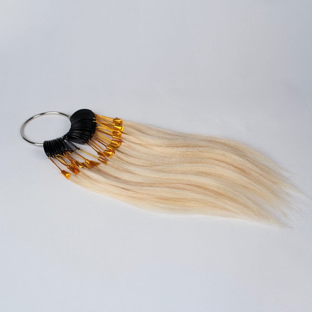 30 strands/set 100% Human Hair Color Swatches Testing Color Sample ...