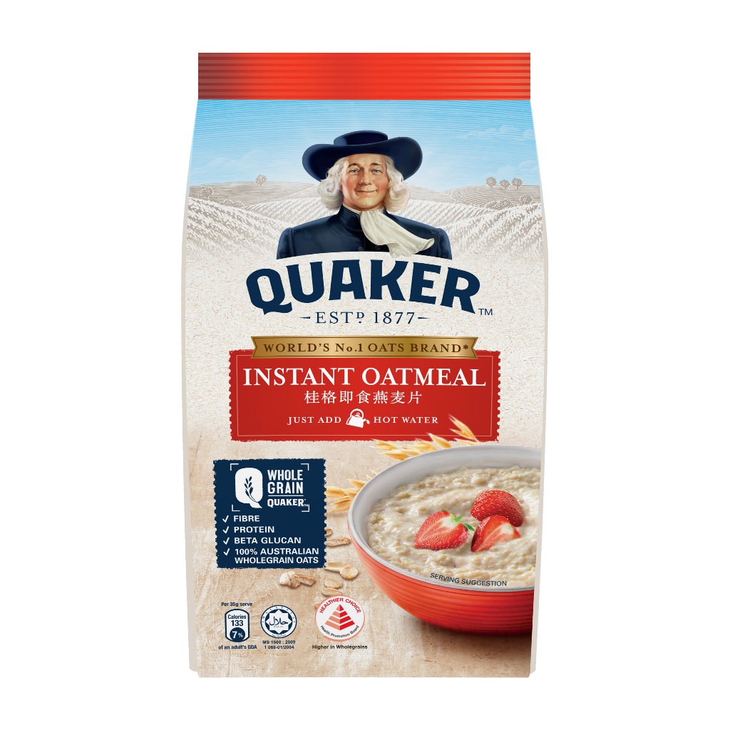 Quaker Oats Instant Oatmeal 400g (Refill Pack) | Shopee Singapore