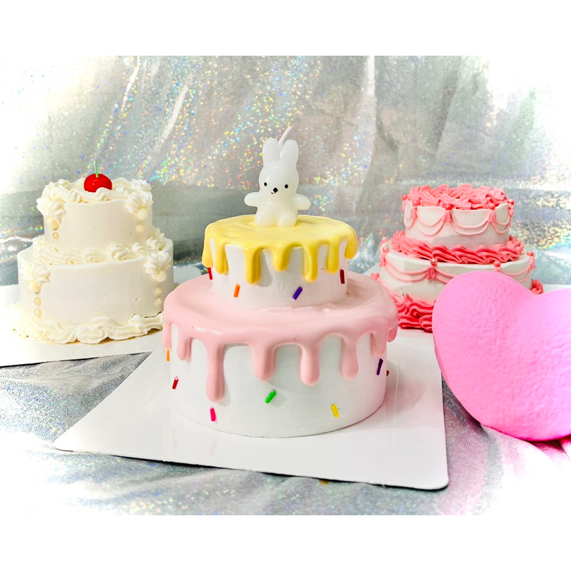 Petite 2-tier pretty birthday cakes | Shopee Singapore