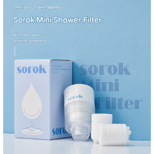[SOROK] Mini Shower Filter Travel Shower Filter(1 mini shower filter ...