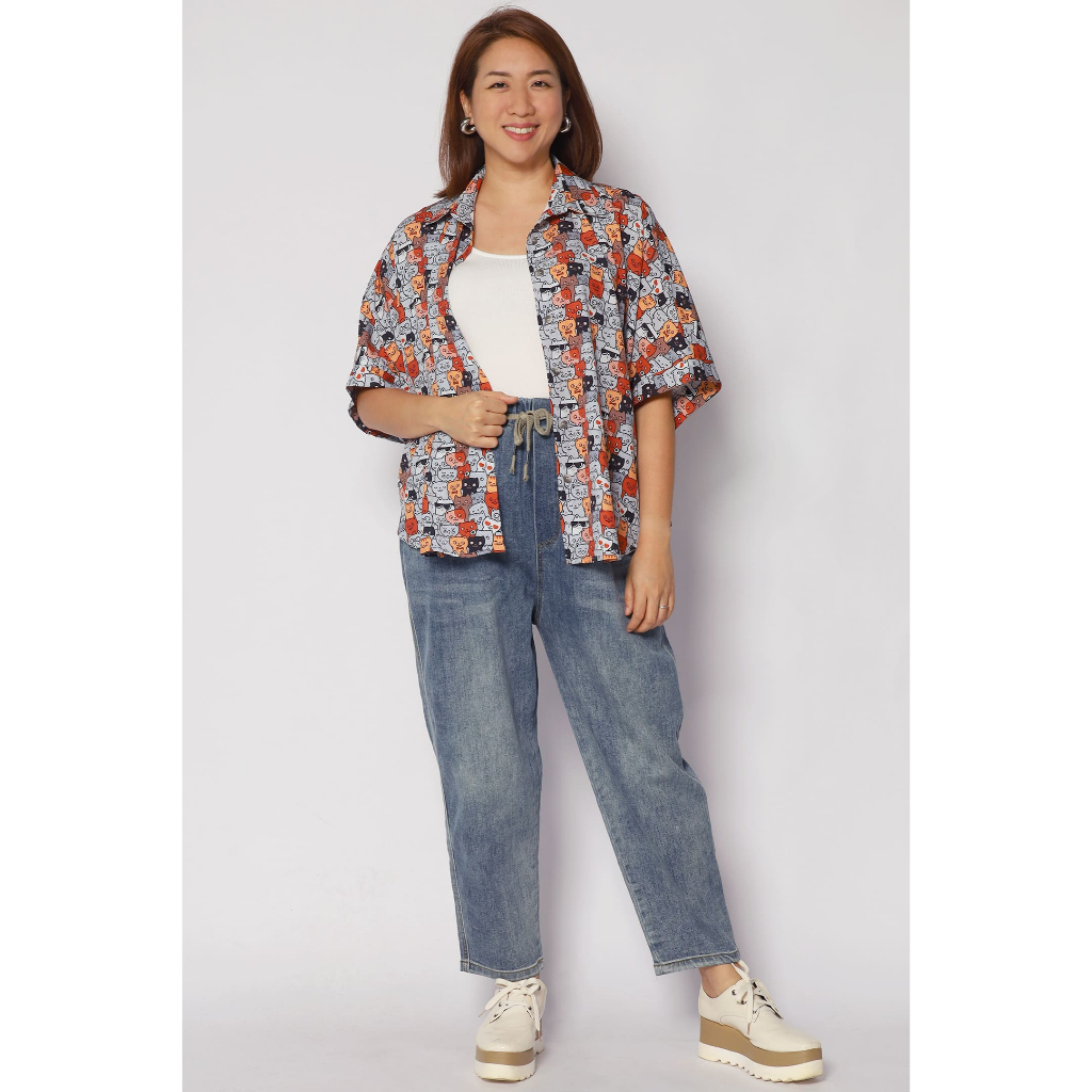 Hans Shirt in Cats in Love (Fits S-XXL) | Shopee Singapore