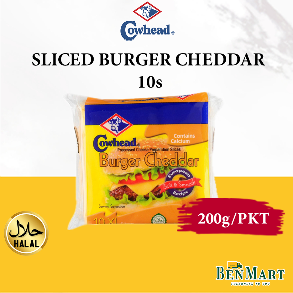 [BenMart Chill] Cowhead Cheese Slices - Original/Low Fat/Burger ...
