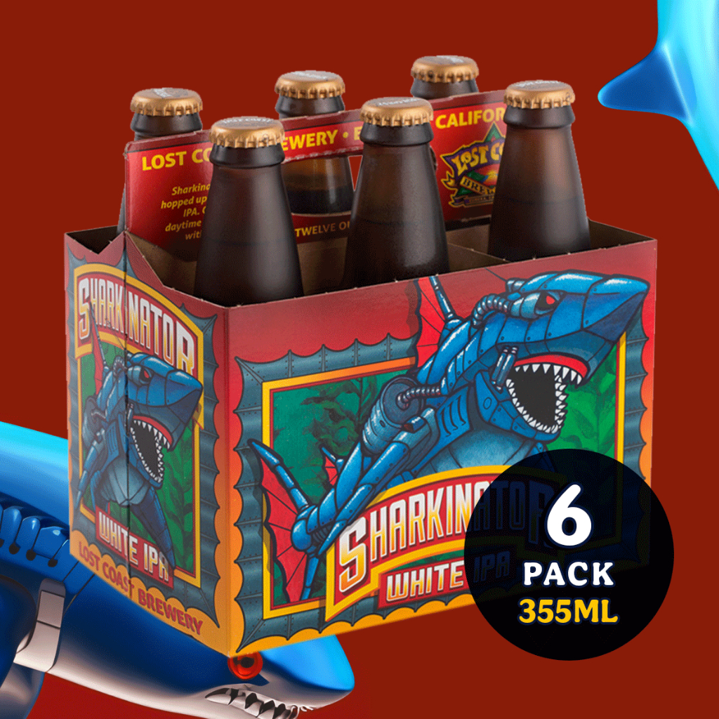 Lost Coast Sharkinator Session IPA - 6 Pack [Craft Beer] | Shopee Singapore