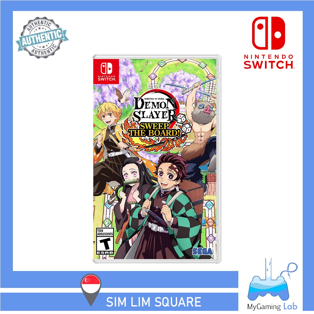 [SG] Nintendo Switch Game Demon Slayer Kimetsu no Yaiba- Sweep the Board! | Shopee Singapore