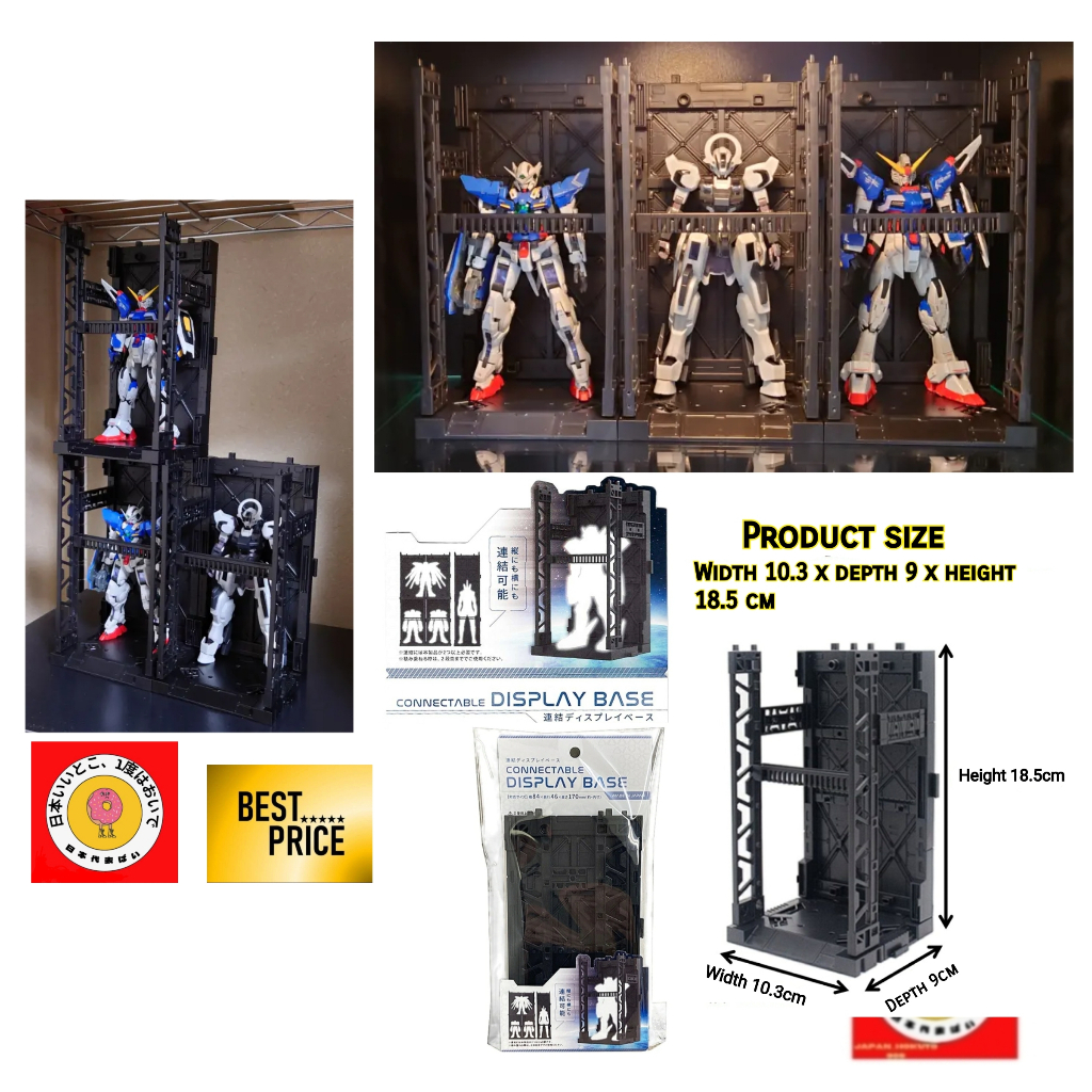 DAISO Linked display base for plastic models made in japan(Gundam ...