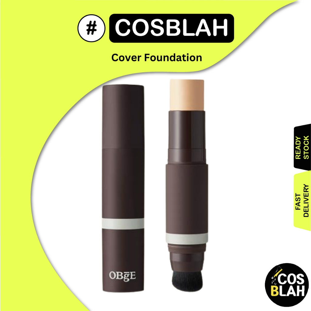 OBGE Natural Cover Foundation, Stick foundation, Semi-matte, Weightless ...
