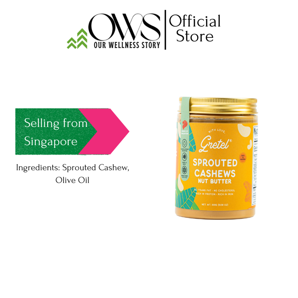 With Love Gretel Cashew Butter 200 gms (Sprouted) - No added Sugar ...