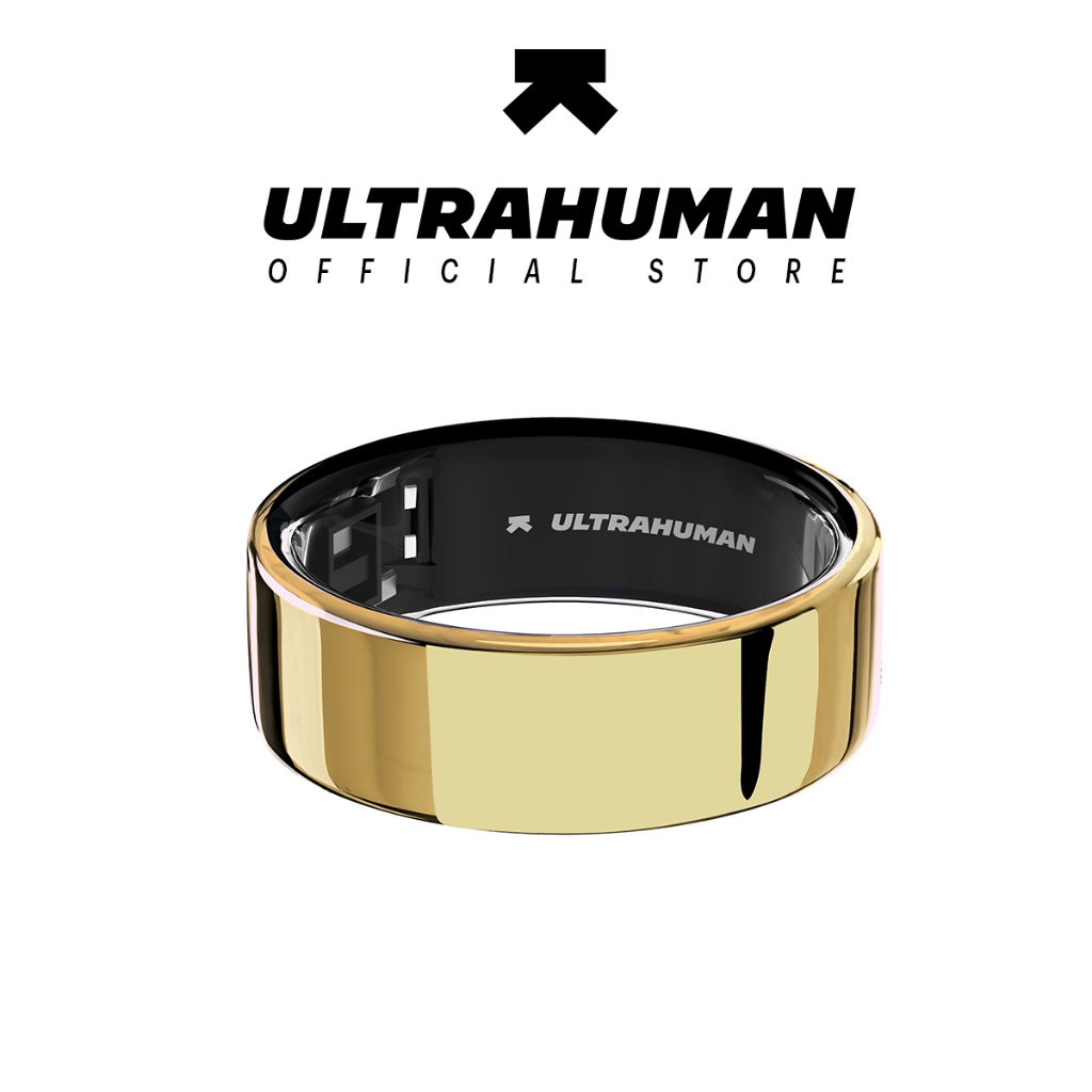 Ultrahuman Ring AIR [Bionic Gold] - The World’s Most Comfortable and ...