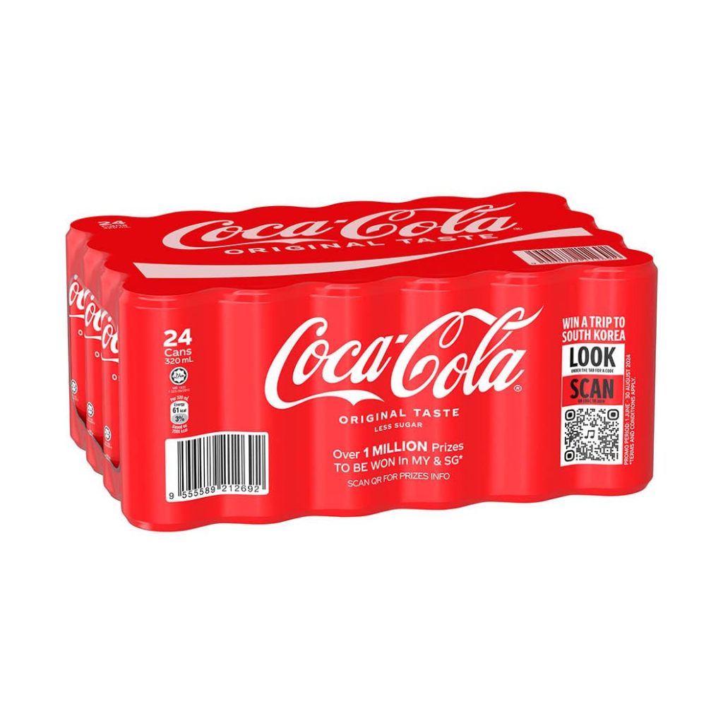 Coke Original Taste 24s x 320ml | Shopee Singapore