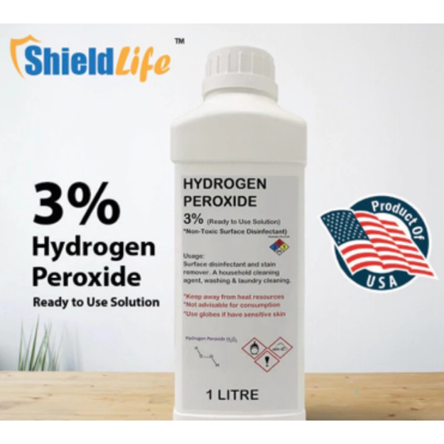 Hydrogen Peroxide 1L 3% | Shopee Singapore