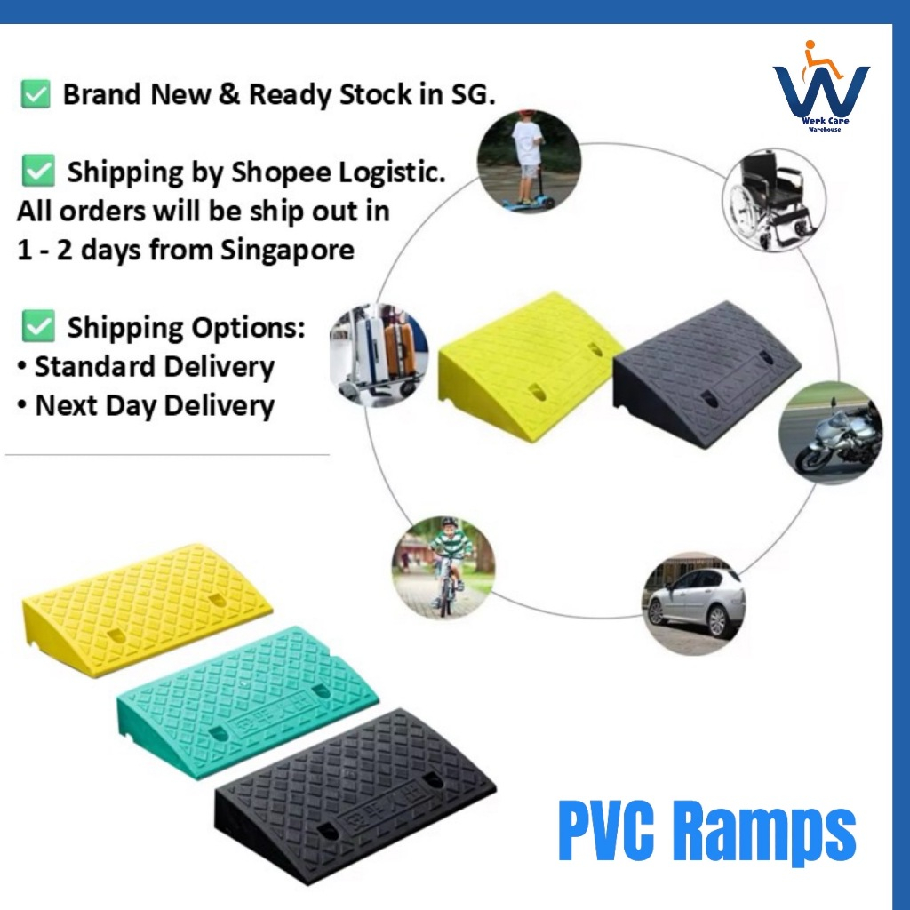 Ramps Made of Rubber & Polymer, for Lightweight & Portable | Shopee ...