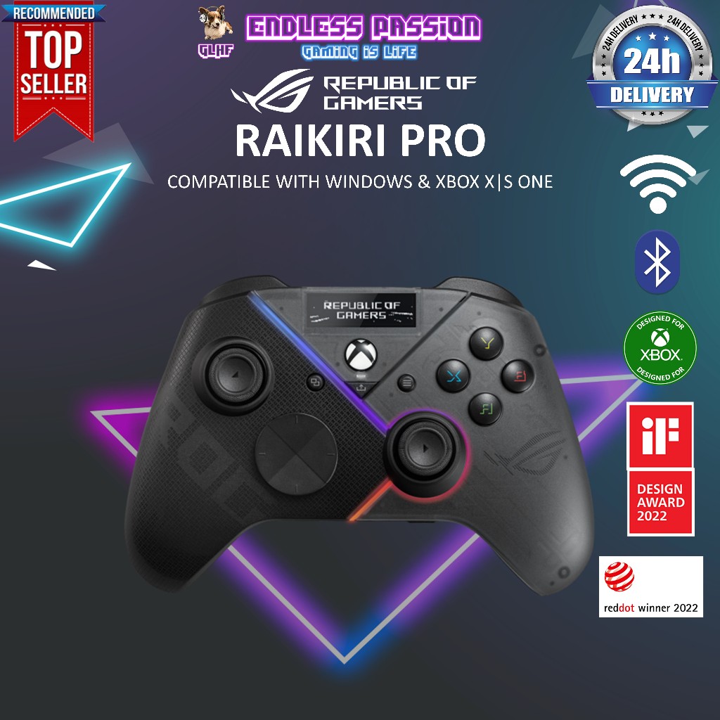Asus ROG Raikiri Pro PC Controller | Shopee Singapore