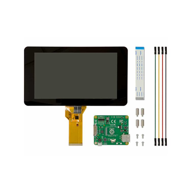 Raspberry Pi *Official* 7 inch Capacitive Touch Screen LCD | Shopee ...