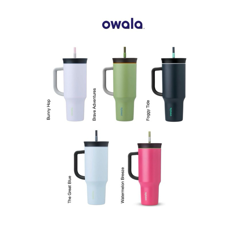 [STRICTLY AUTHENTIC] Owala Stainless-Steel Tumbler with Spill Resistant ...