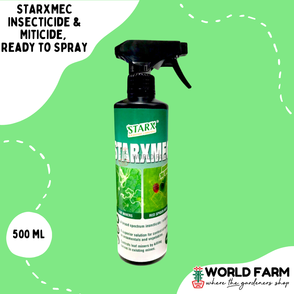 STARXMEC Abamectin Insecticide & Miticide, Ready to Spray (500ml ...