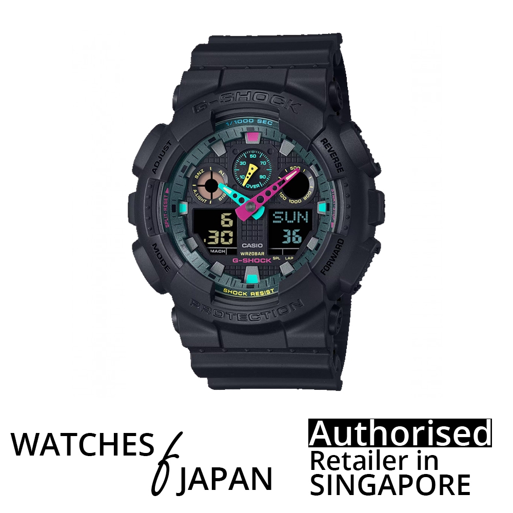 (Watches Of Japan) G-SHOCK GA-100MF-1A GA-100 SERIES ANALOG-DIGITAL ...
