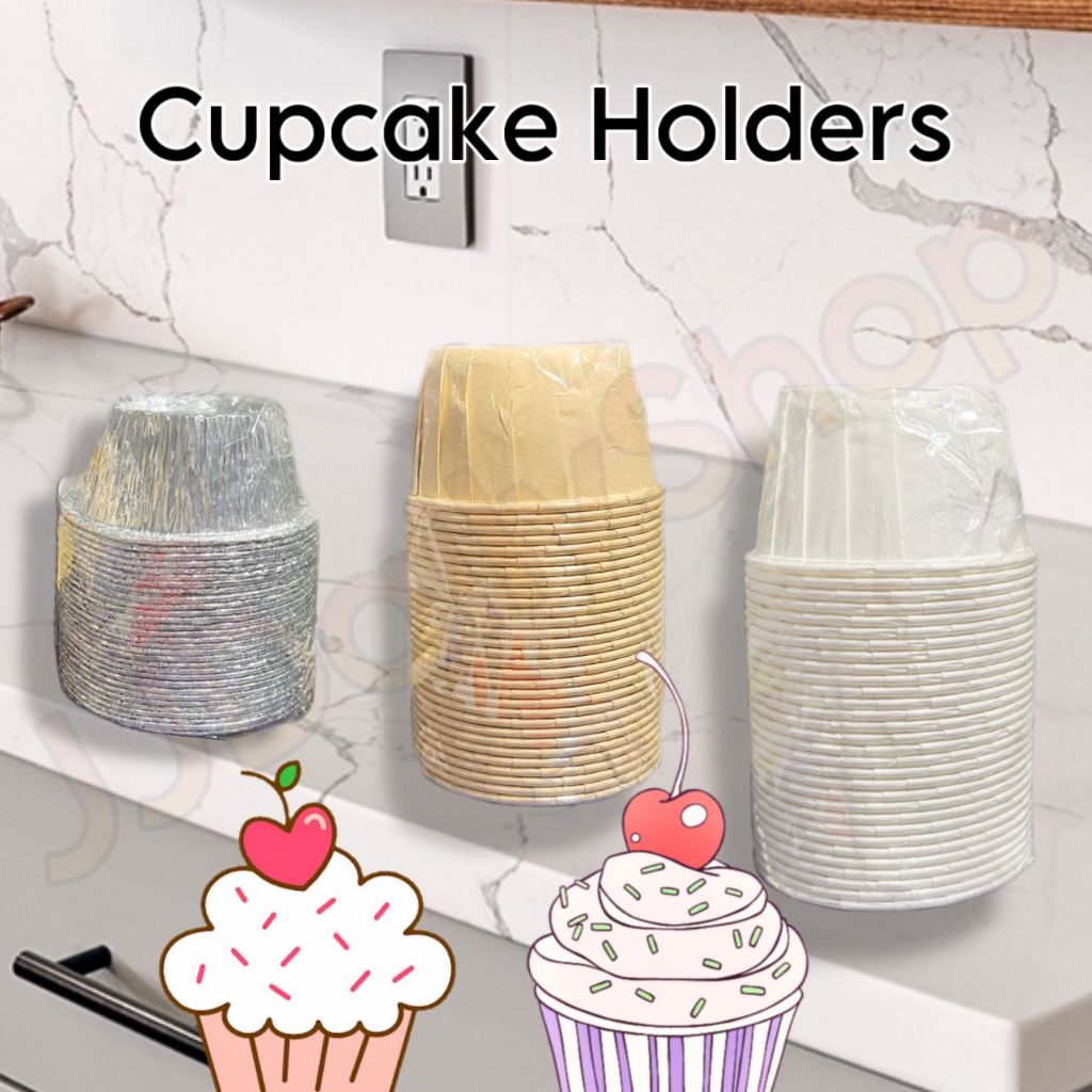 [SG Ready Stock] 30 Pcs/Pack Paper Cupcake Cups Curling Cup Cake Stand ...