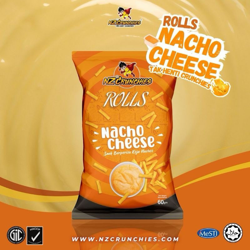 NZ Crunchies Viral Snacks Popiah Cracker HALAL 200g - 13 Flavors ...