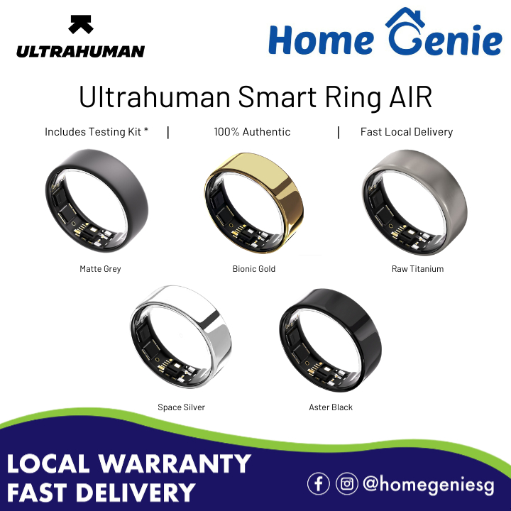 Ultrahuman Smart Ring AIR - Compact Smart Ring (Includes Sizing Kit ...