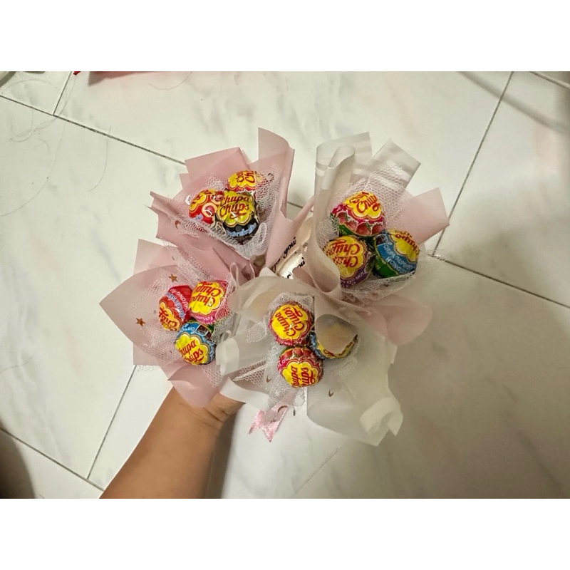 Lollipop Bouquet Children Day Candy Bouquet Lolipop small flower ...