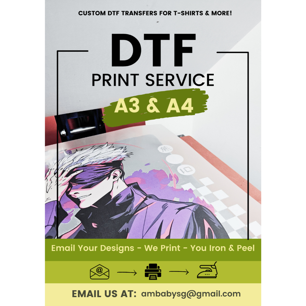 🖨️ DTF Print Service – A3 & A4 | Custom Heat Transfer | Fast & Reliable ...