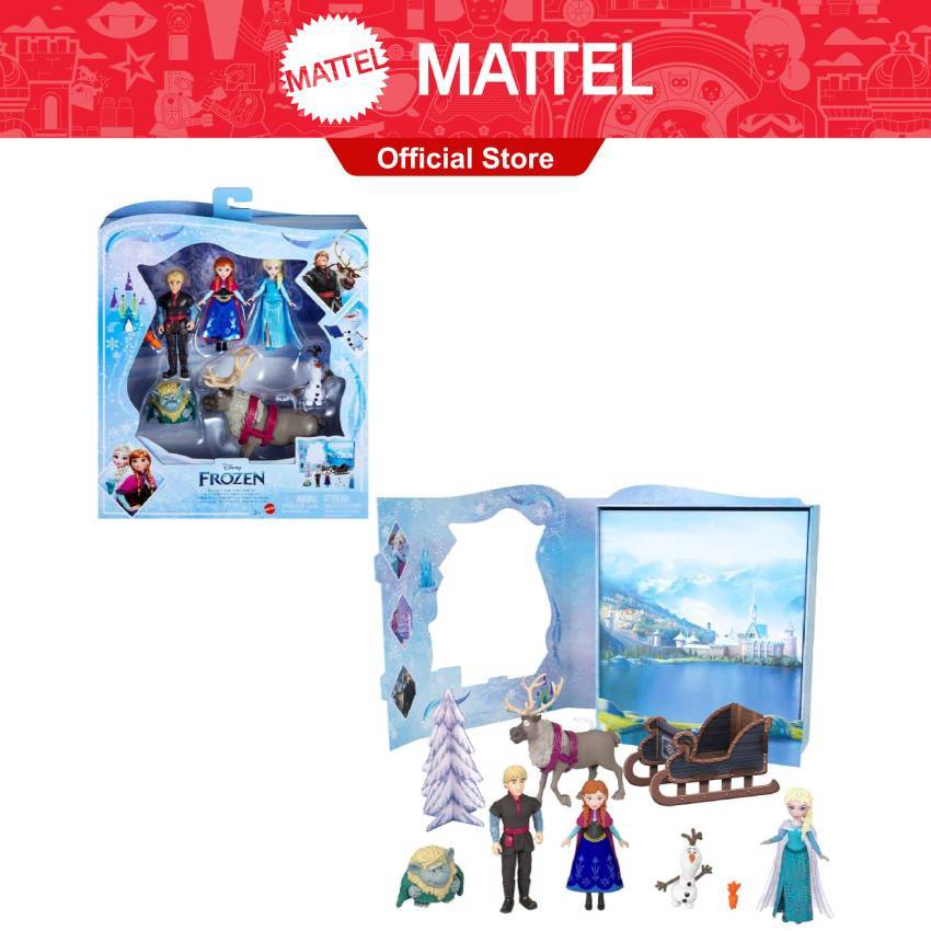 Disney Frozen Toys, Frozen Story Pack with 6 Key Characters, Small ...