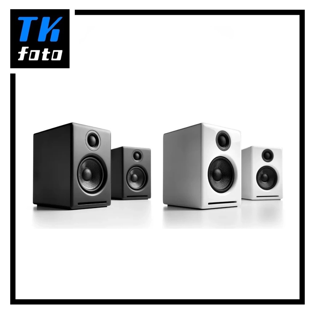 Audioengine A2+ (USB-C) Wireless Home Music System Bluetooth Bookshelf ...