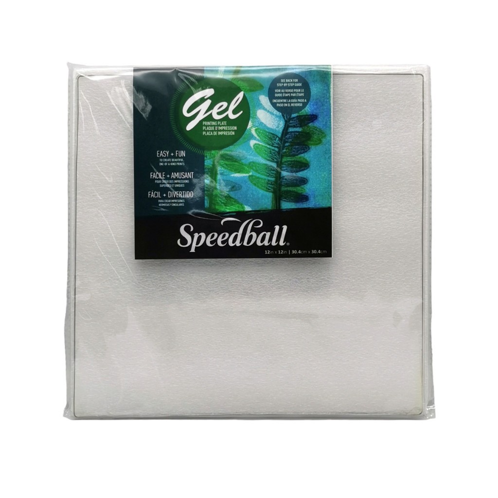 Speedball 12 x 12in Gel Printing Plate SBA-008003 (2934120080032 ...
